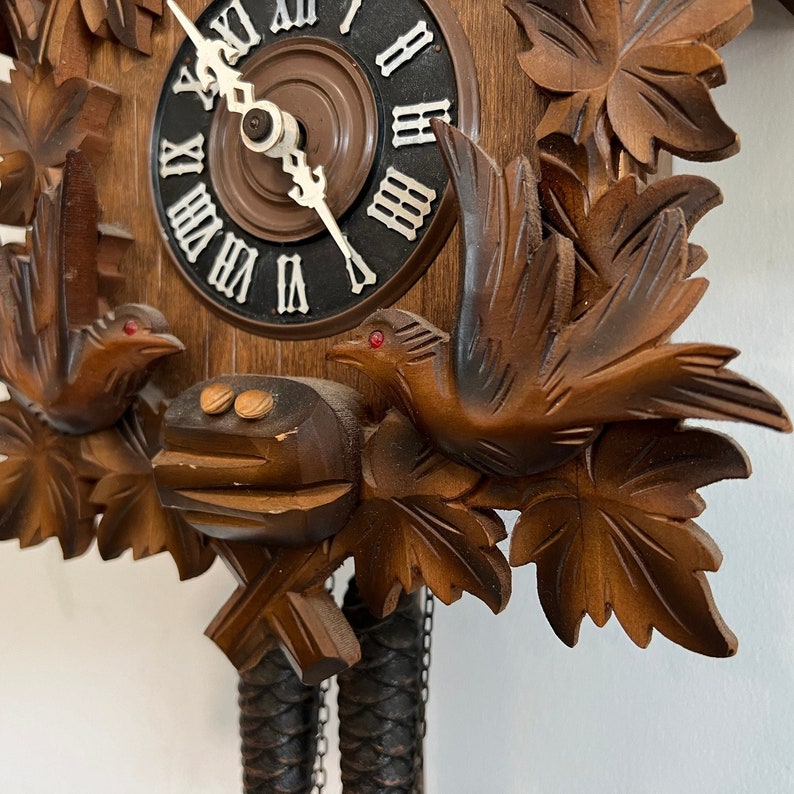 Collectible Antique Large Cuckoo Clock - Perfect Condition, Fully ...