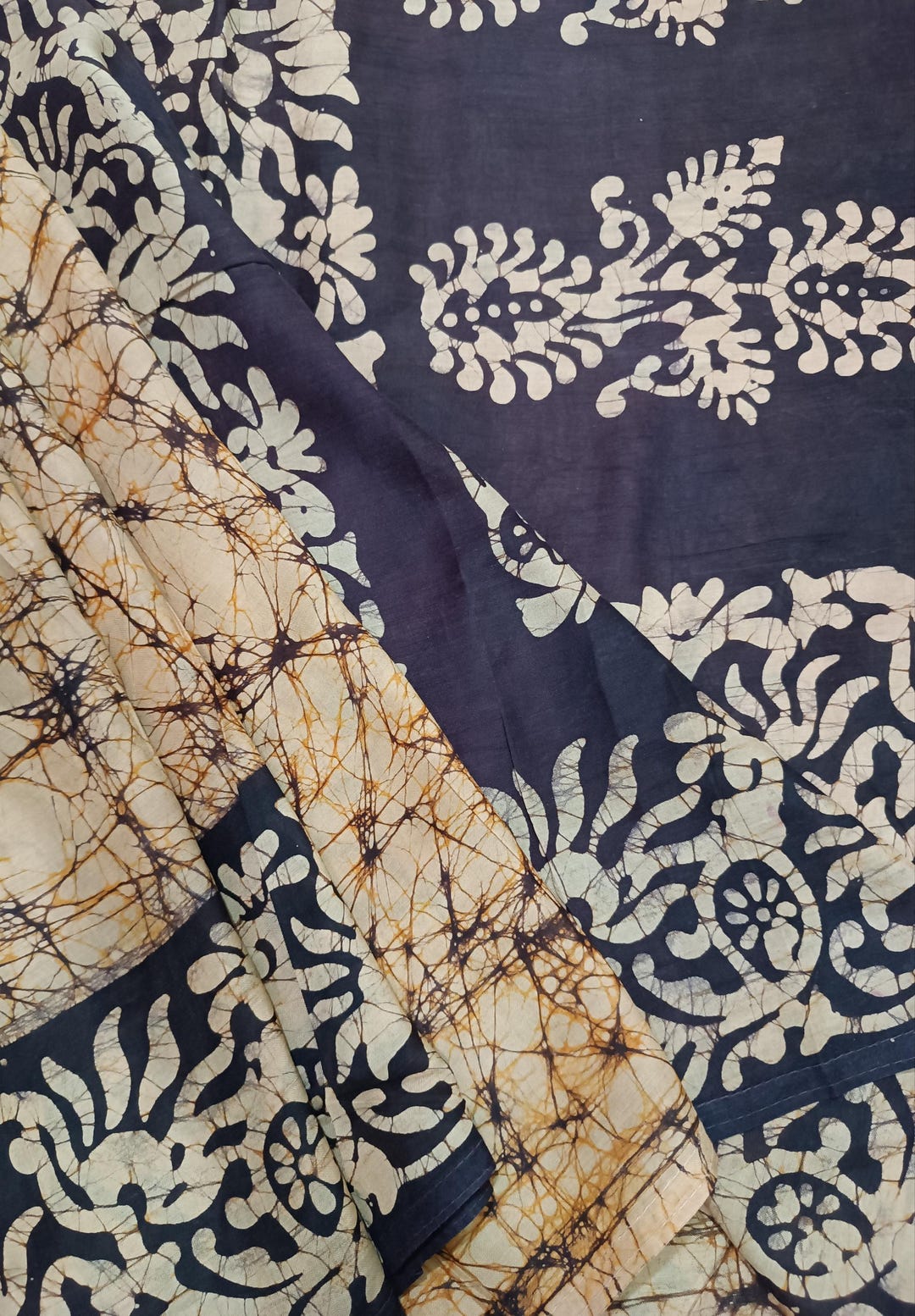 Vintage Seide Sari Frauen tragen 100% reine Seide Sari, Kleid machen ...