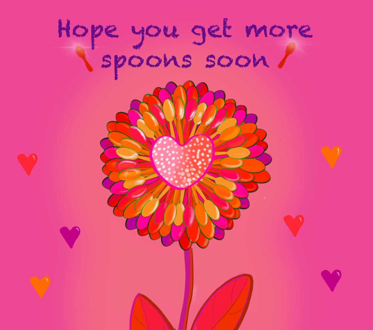 Hope You Get More Spoons Soon - Etsy Sweden
