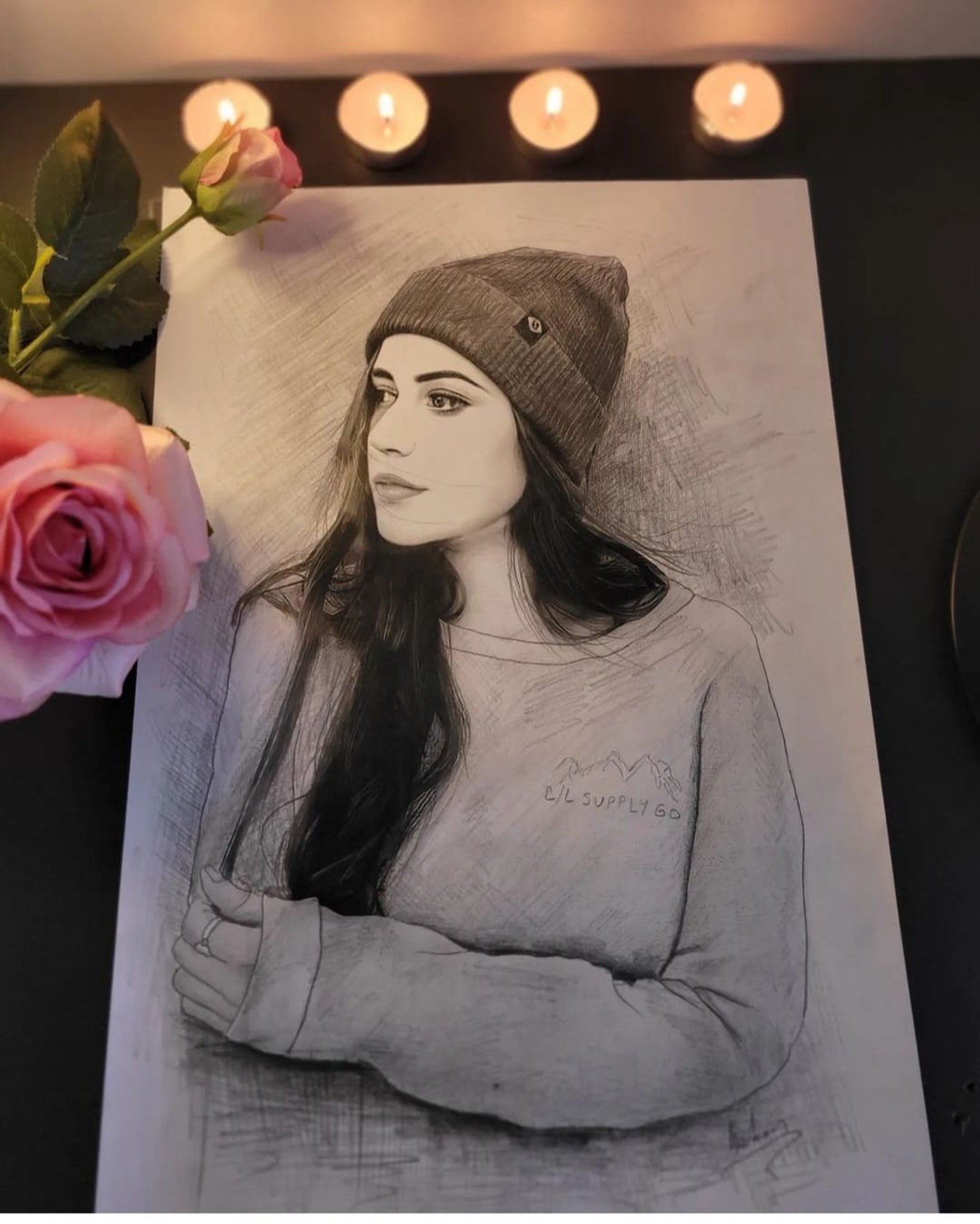 Custom Personalized Drawing/pencil Sketch Great for Family/pet ...