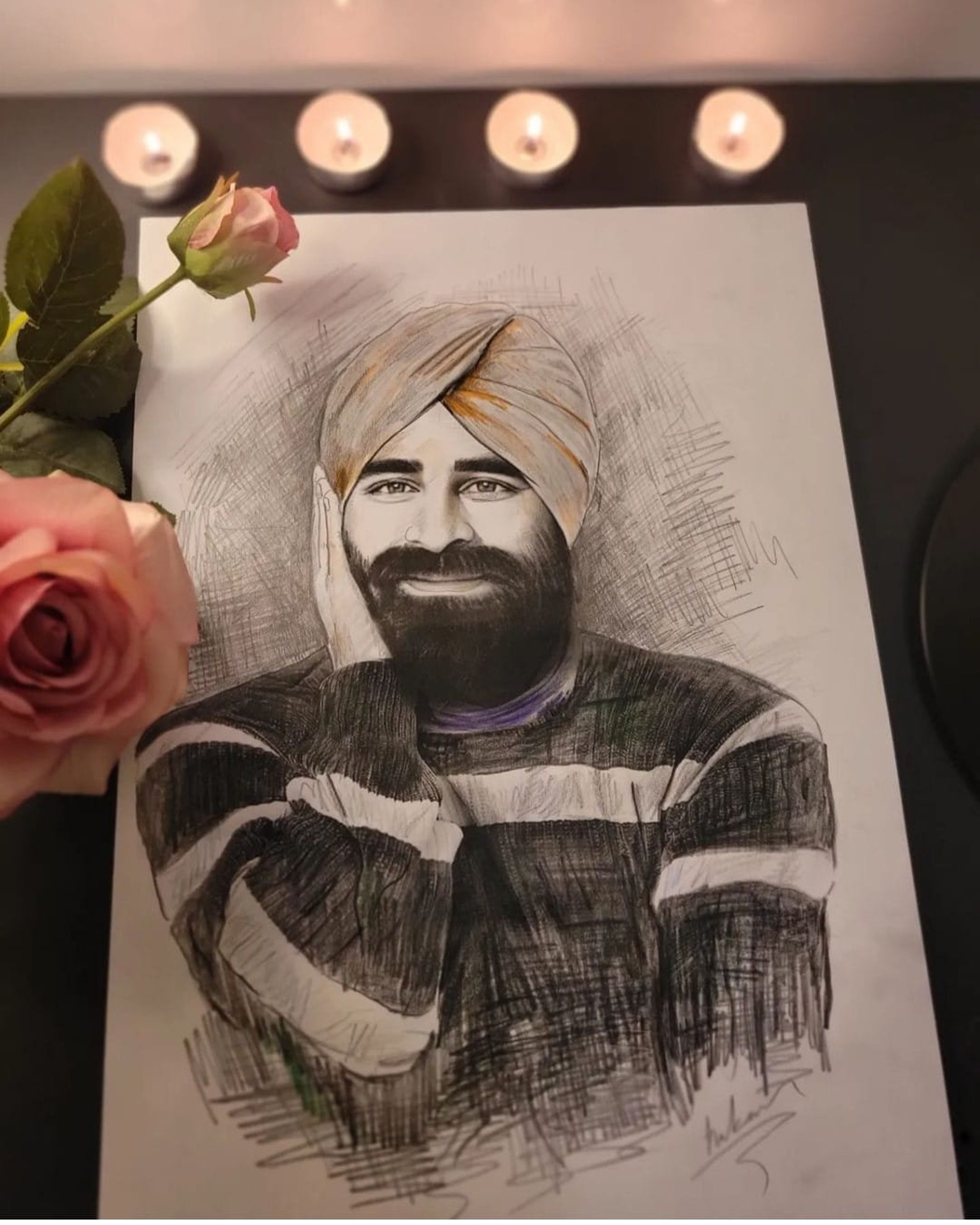 Custom Personalized Drawing/pencil Sketch Great for Family/pet ...