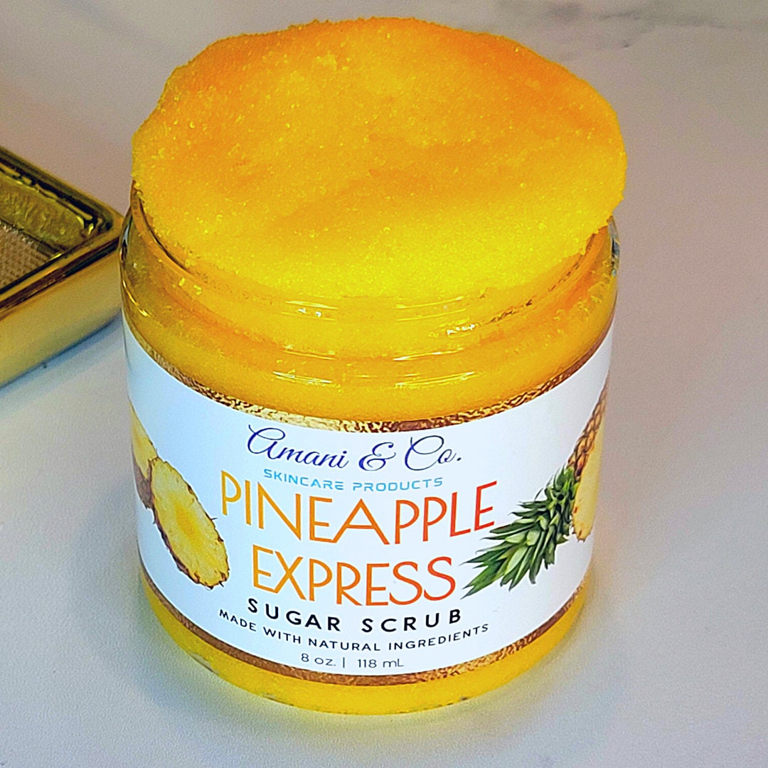 Pineapple Body Scrub Exfoliating Sugar Scrub Natural - Etsy