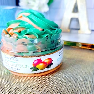 Mango Shea Whipped Body Butter: Organic Natural Skincare - Etsy