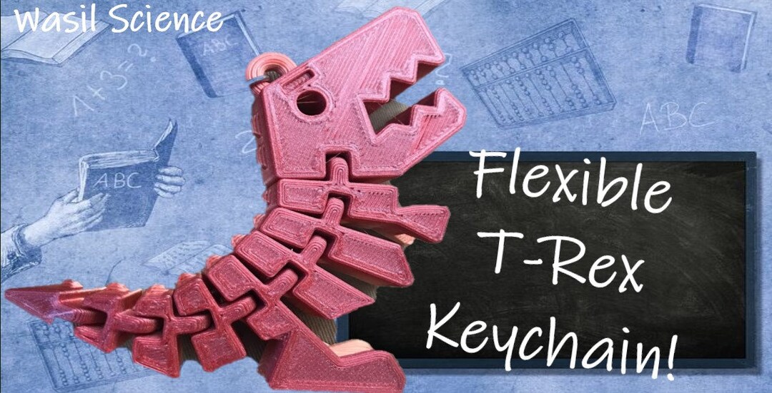 Flexible T-rex Toy From Wasil Science - Etsy