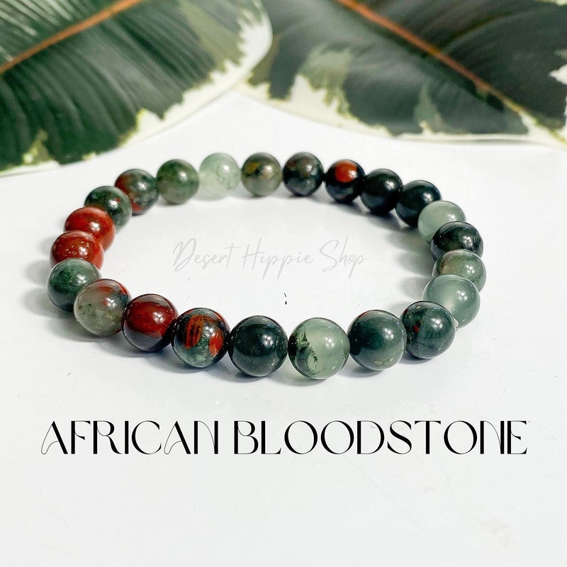 Bloodstone Jewelry - Etsy