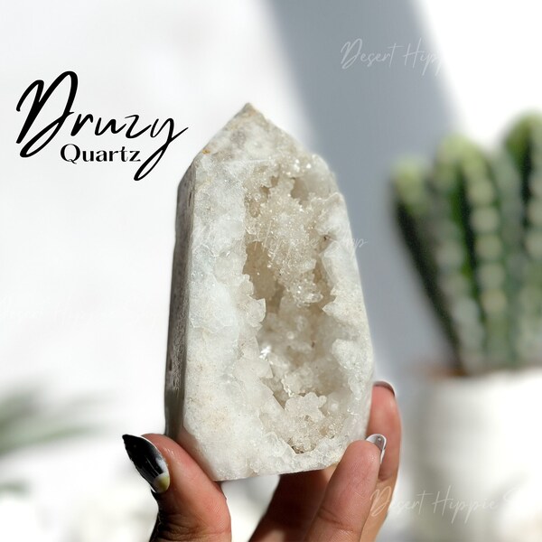 Druzy Quartz - Etsy