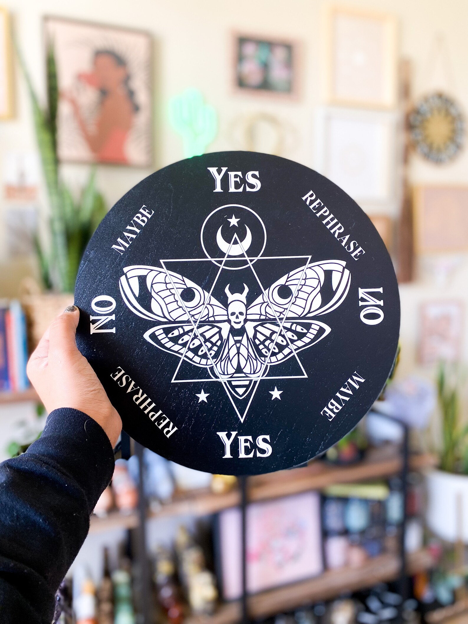 Pendulum Board Wooden Pendulum Board Dowsing Pendulum Board - Etsy