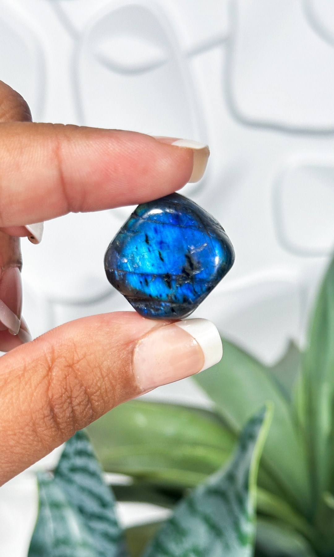 HQ Rainbow Labradorite Tumbles, Tumbled Labradorite, Rainbow ...