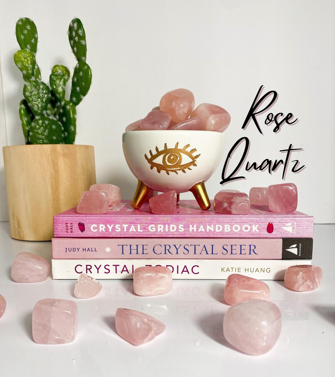 Tumbled Rose Quartz, Stone of Love, Rose Quartz Tumbles, Rose Quartz ...