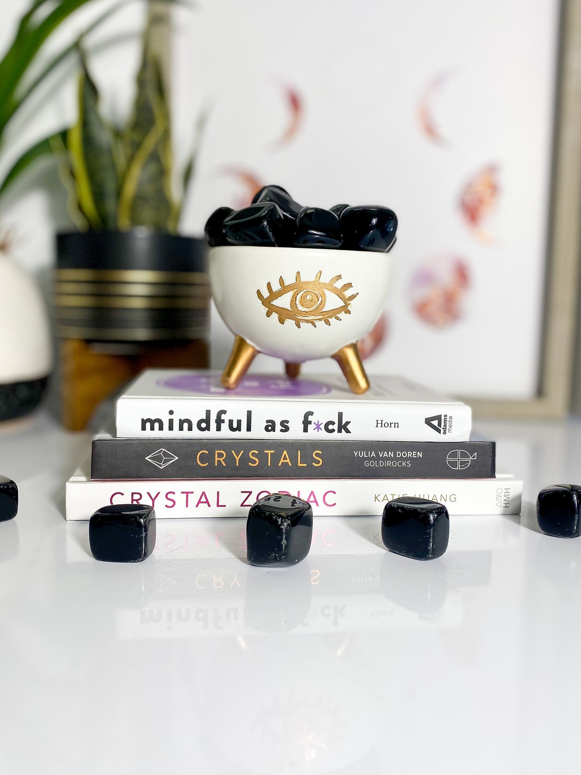 Tumbled Obsidian Stone of Protection & Truth Black Obsidian | Etsy