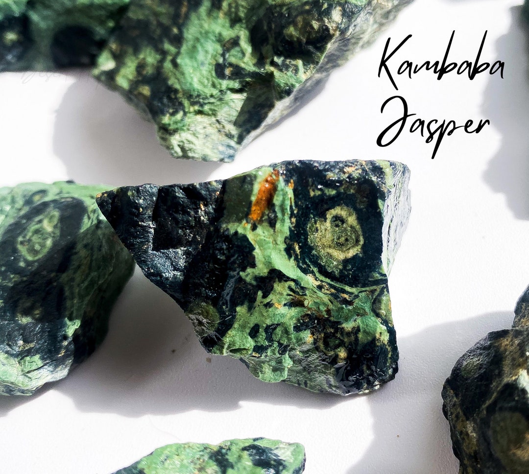 Raw Kambaba Jasper: Stone of Courage & Endurance - Etsy
