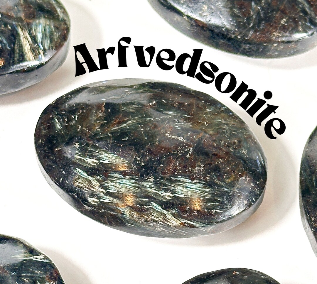 Arfvedsonite Palm Stone , Dreaming Protection ,NEW LOT Arfvedsonite ...