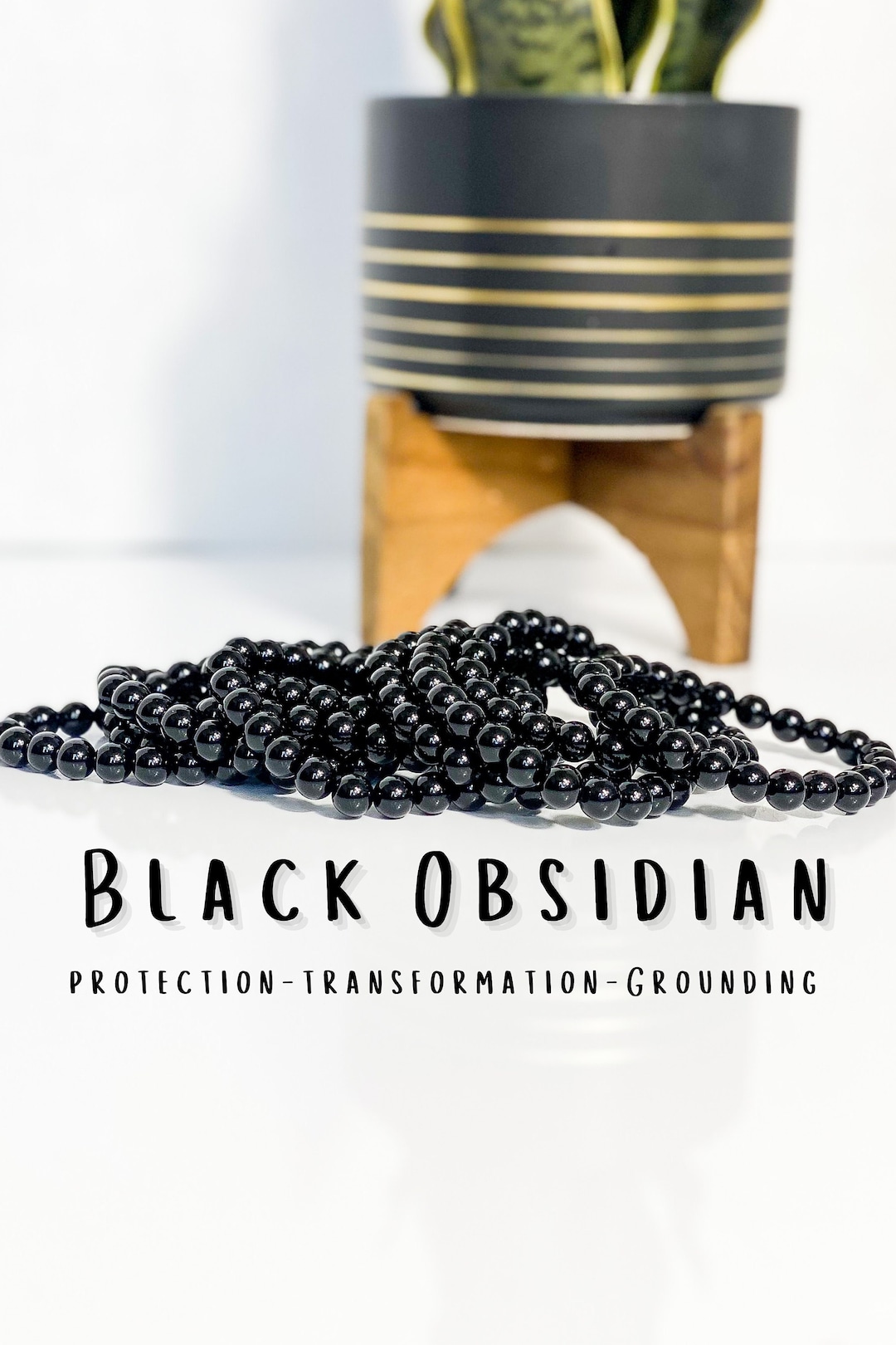 Black Obsidian Bracelet,new BRACELETS Madestone of Protection, Obsidian Braclets, Obsidian ...