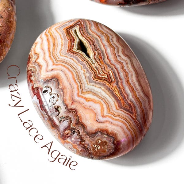 Pink Crazy Lace Agate - Etsy