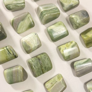 Tumbled Infinite Stone: South African Serpentine Crystal - Etsy