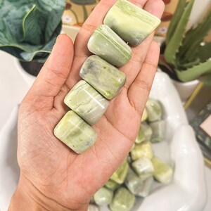 Tumbled Infinite Stone: South African Serpentine Crystal - Etsy