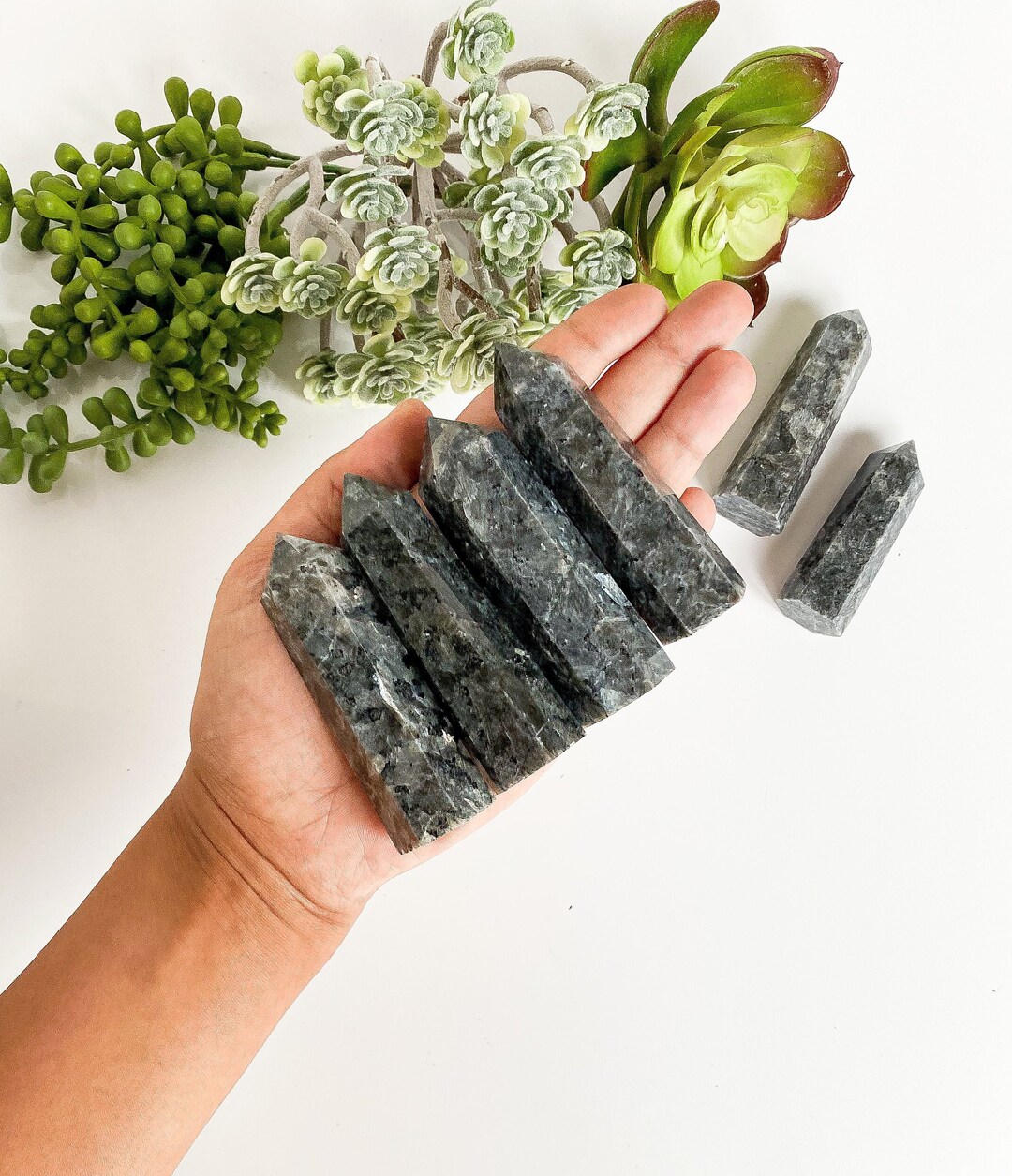 Larvikite Tower Points Larvikite Crystal Larvikite Tower - Etsy