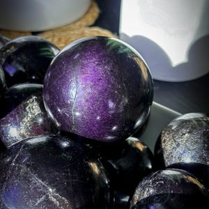 Polished Purpurite Sphere: South African Crystal Ball - Etsy