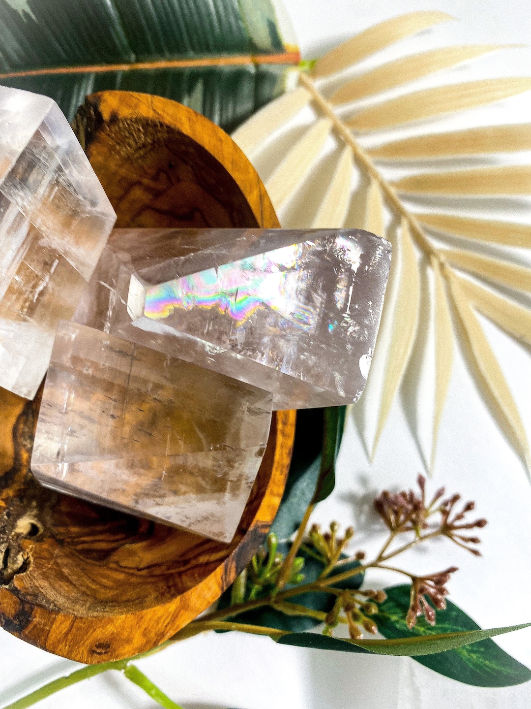 Clear Optical Calcite Cubes: Raw Iceland Spar Crystals - Etsy