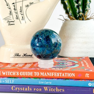 Blue Apatite Spheres, Manifestation Stone, Apatite Sphere, Blue Apatite ...