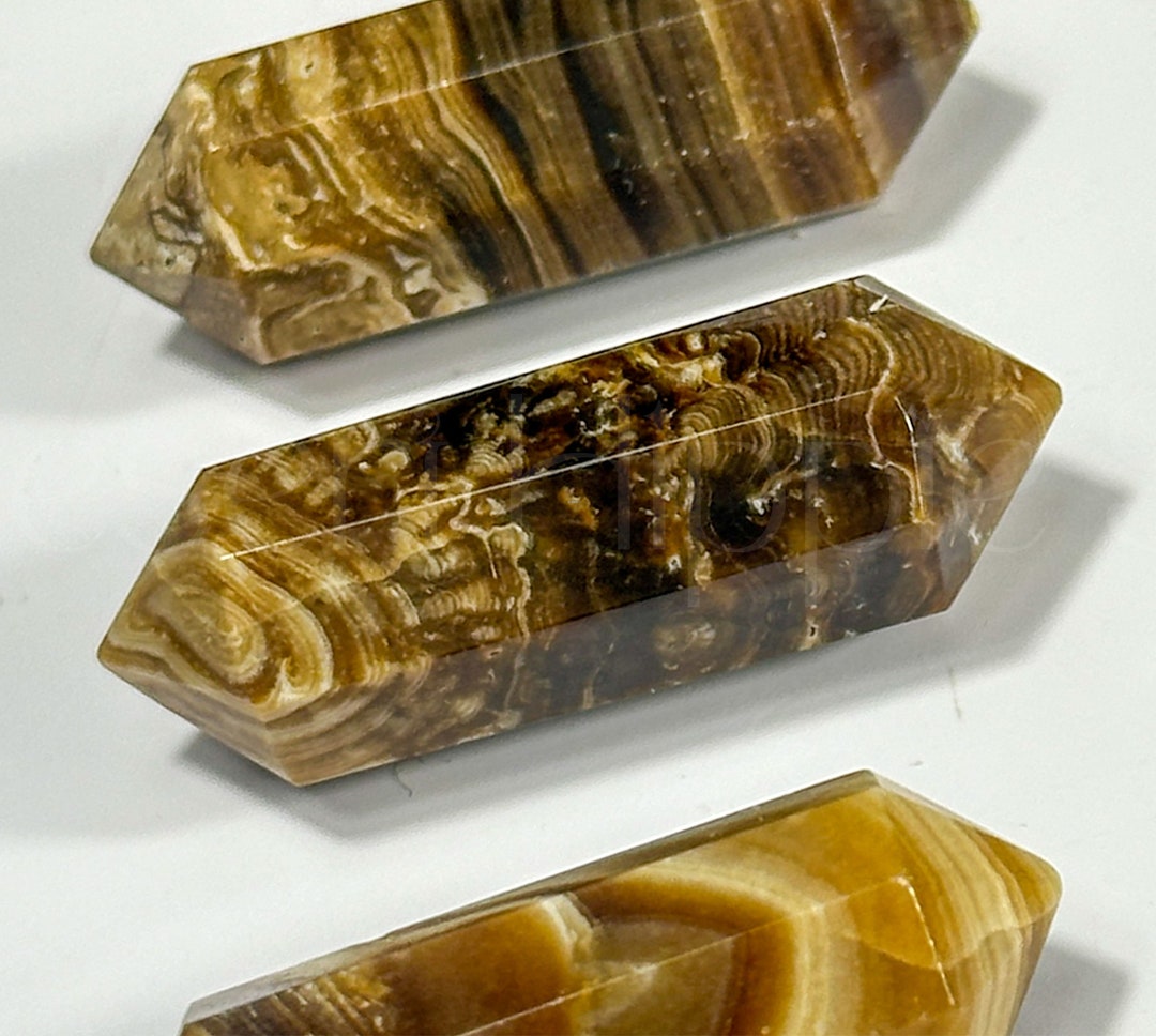 Chocolate Calcite Points, Cocoa Calcite Points, Mini Chocolate Calcite ...