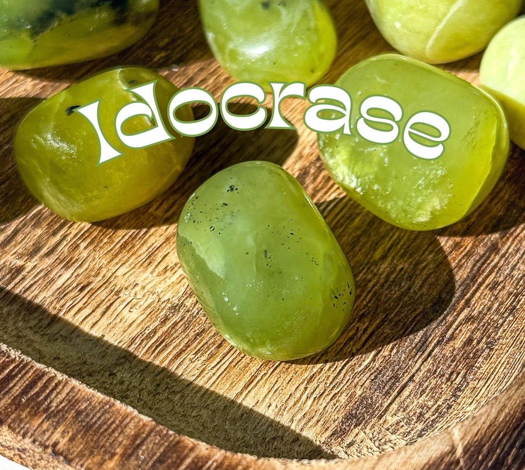 Indonesian Idocrase Tumble: Polished Vesuvianite Crystal - Etsy