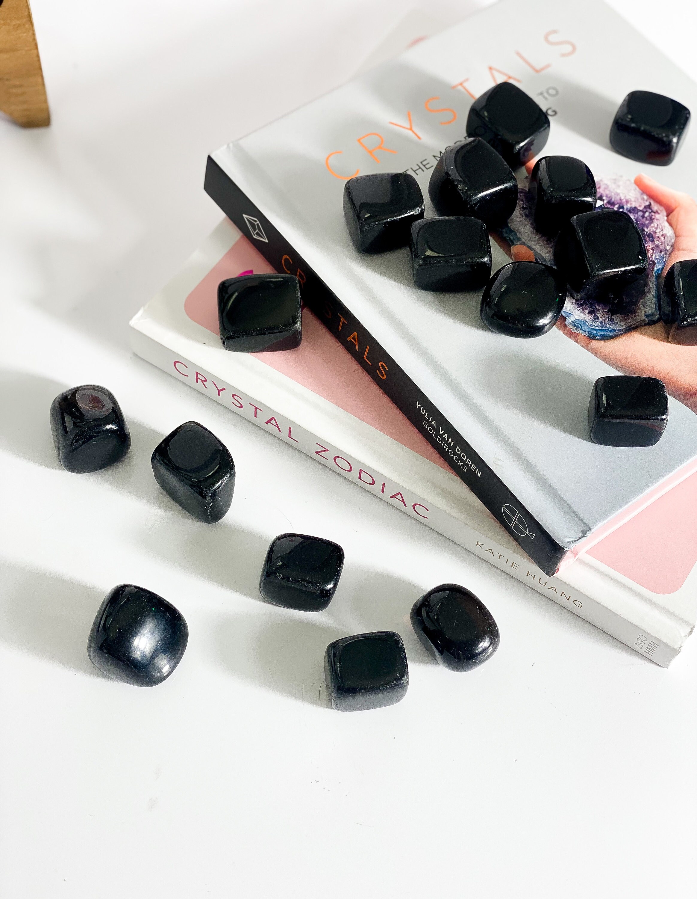 Tumbled Obsidian Stone of Protection & Truth Black Obsidian - Etsy