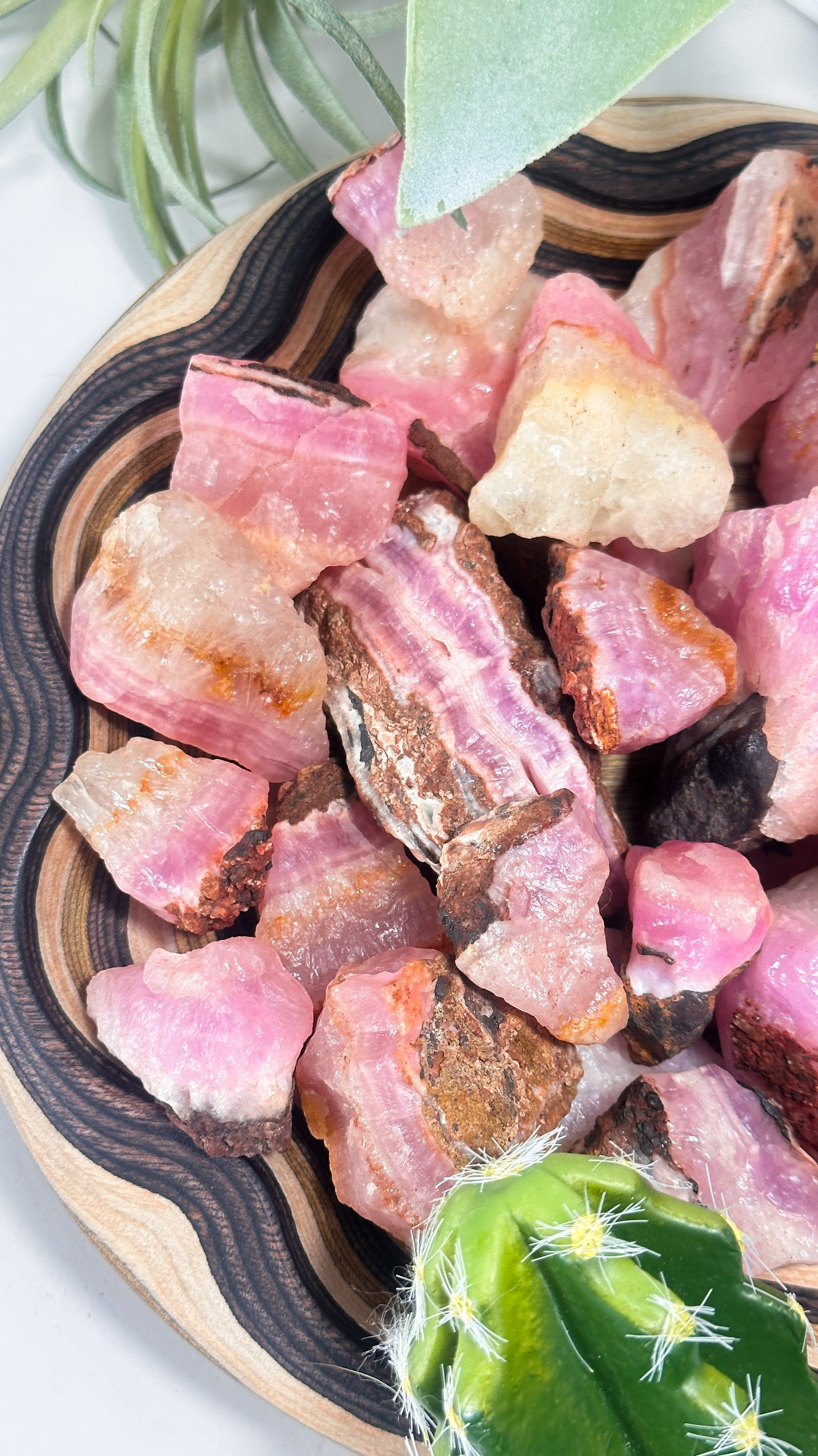 Raw Pink Aragonite Specimen: High-grade Heart Chakra Stone - Etsy