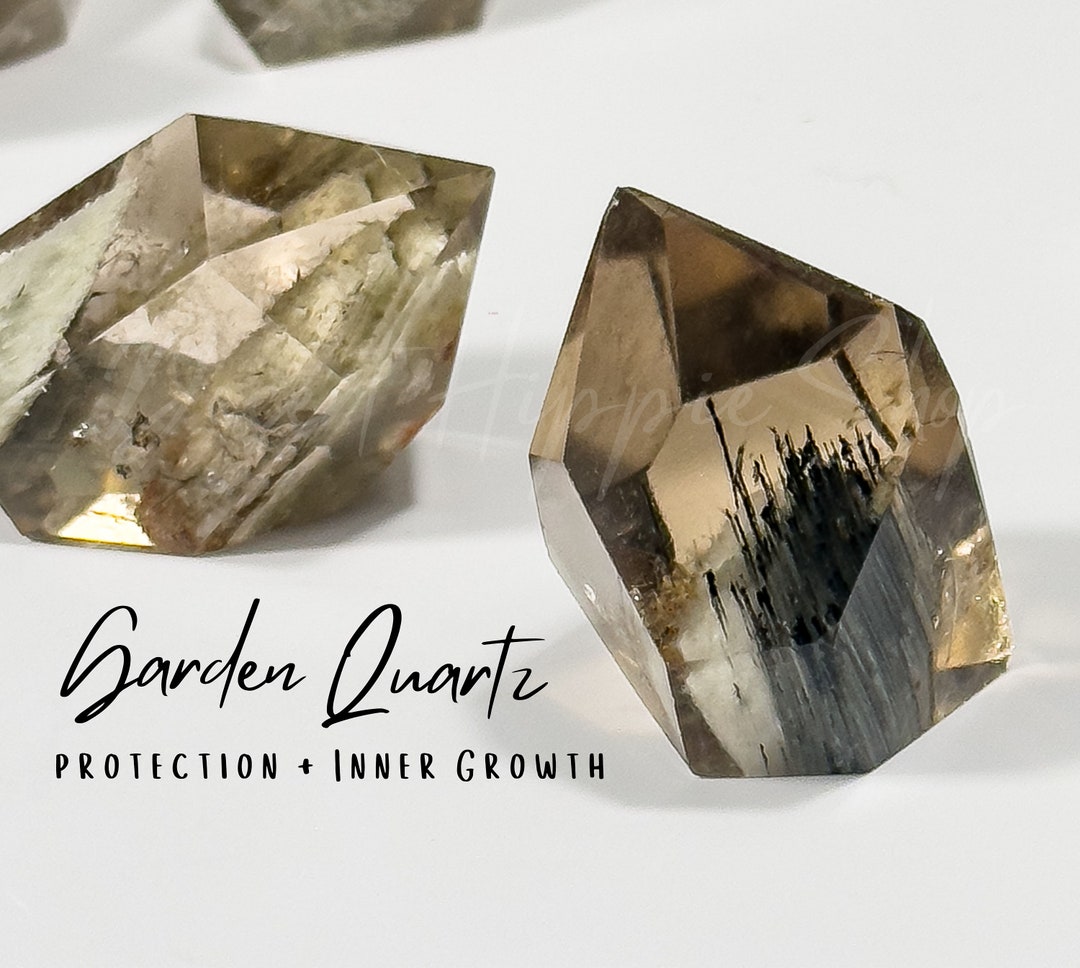 Garden Quartz Free Forms, Transform + Protect, Shamans Quartz, Lodolite ...