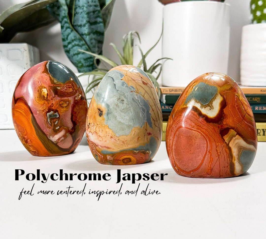 Polychrome Jasper Free Forms, Exuberance + Vitality ,desert Jasper Free ...