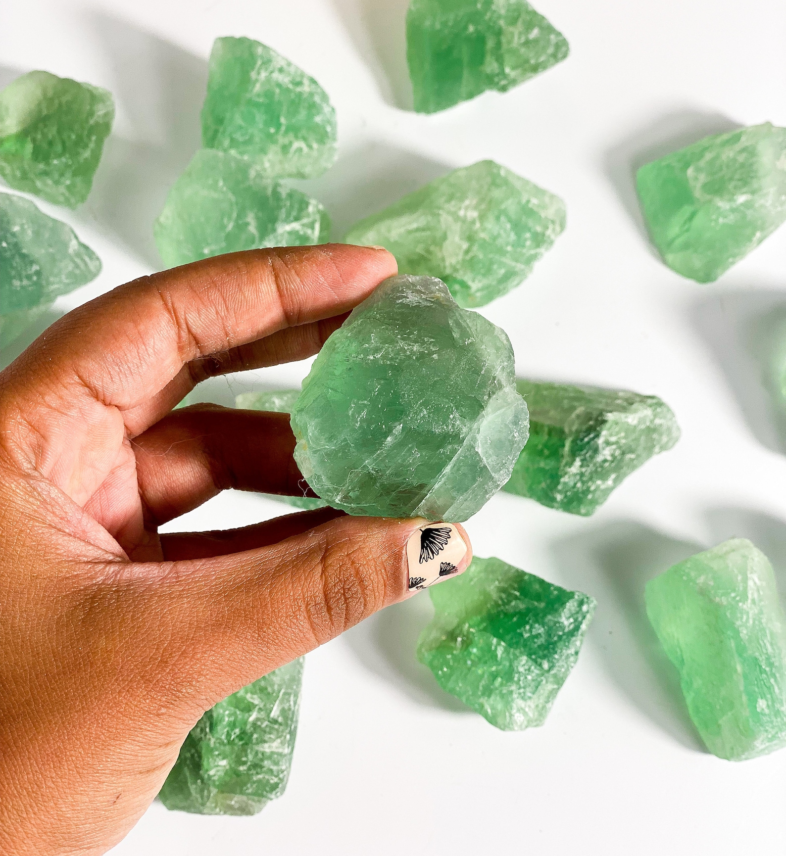 Raw Green Fluorite Stone of Focus & Clarity Rough Green - Etsy