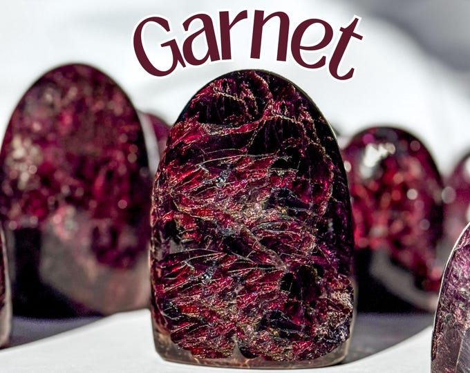 UBER Gemmy Garnet Free Form, *tucson Gem Show Finds*, Almandine Garnet, AA Garnet, Polished Red ...