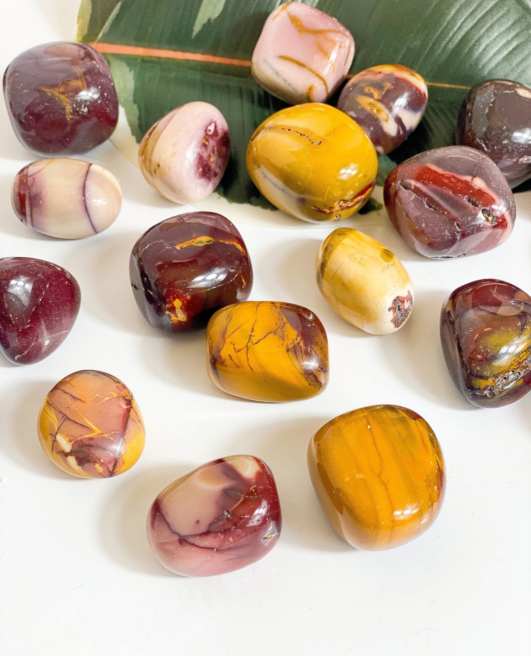 Tumbled Mookaite Jasper, Stone of Strength & Vitality, Mookaite Jasper, Mookaite Jasper Tumbles ...