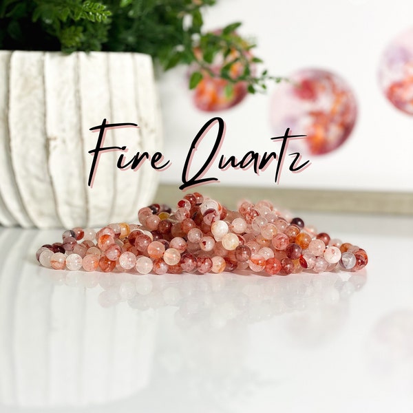 Red Quartz - Etsy