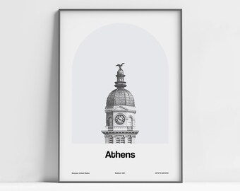 Athens Georgia Art - Etsy