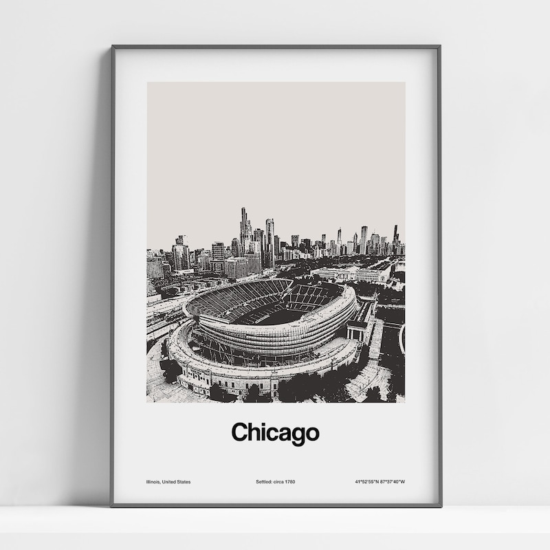 Illinois Poster - Etsy