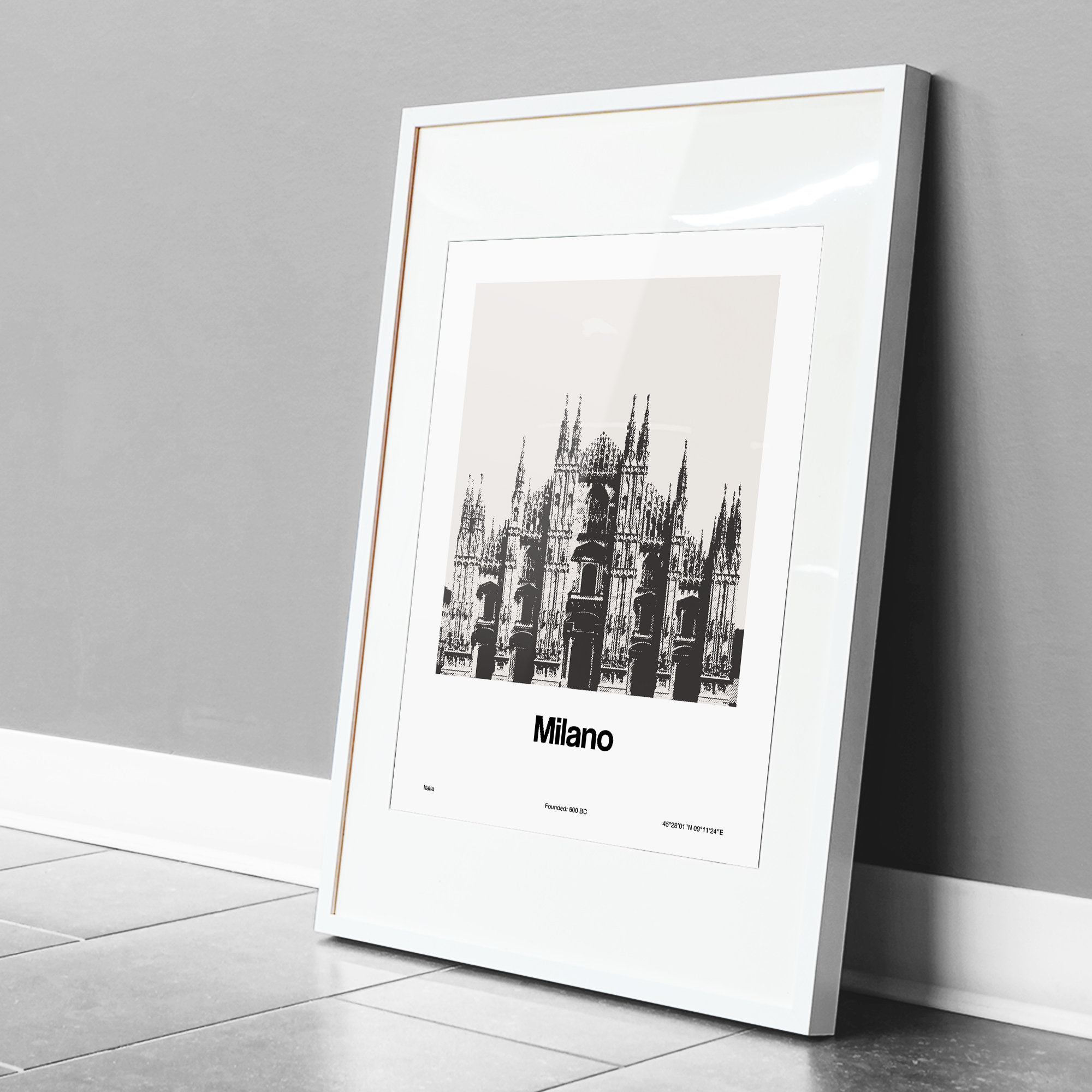 Milan Print Milan Cathedral Poster Duomo Di Milano Italia - Etsy