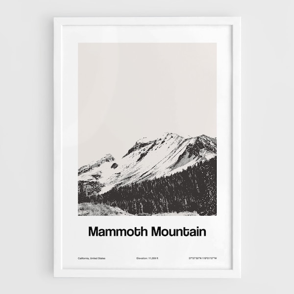 Mammoth Print - Etsy