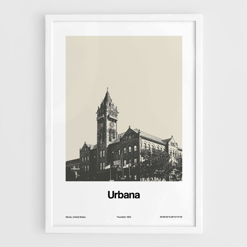 Illinois Poster - Etsy