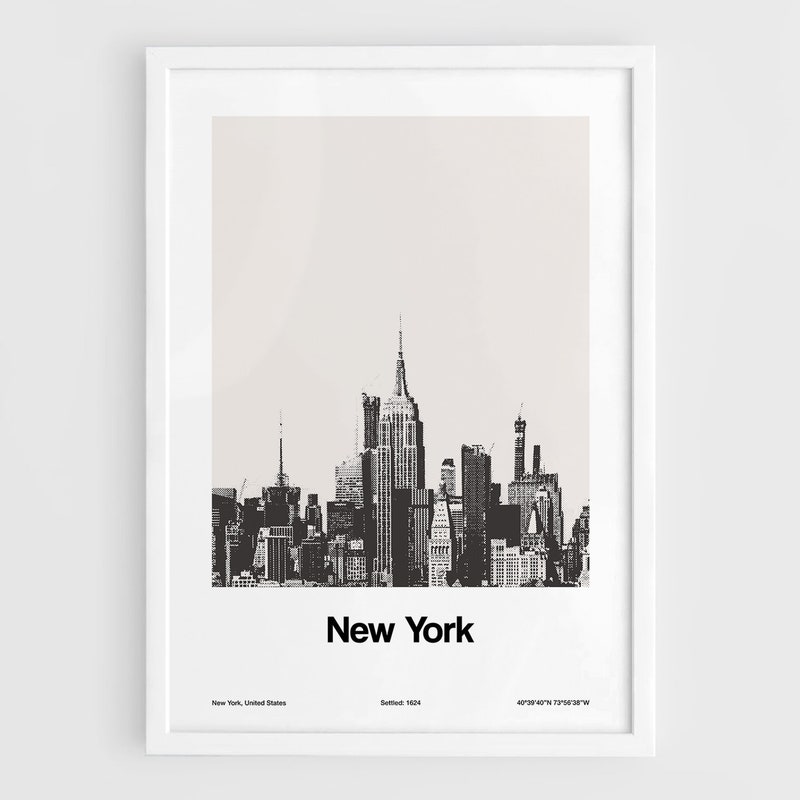 New York City Print - Etsy