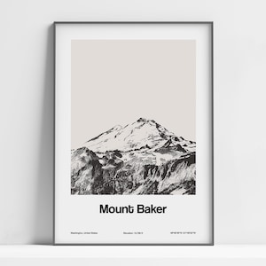 Mt Baker - Etsy
