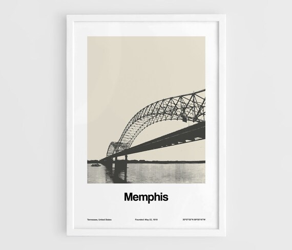 Tennessee Memphis Bridge Logo
