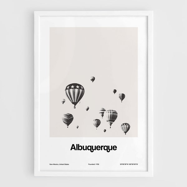 Albuquerque Balloon Fiesta Poster - Etsy