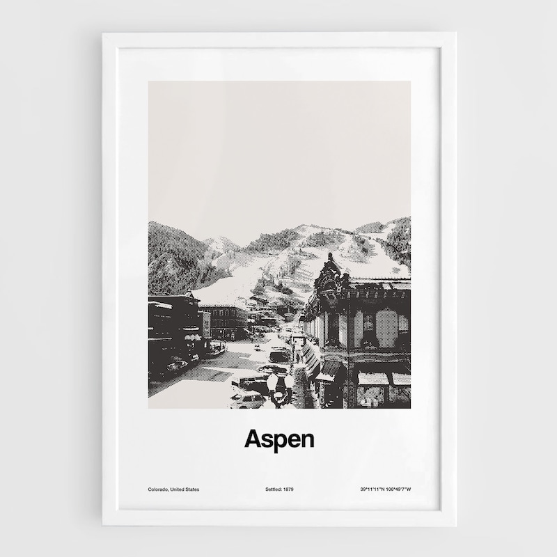 Aspen colorado druck - Etsy Schweiz