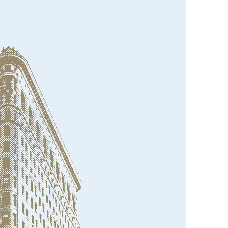 New York Poster Flatiron Building Print New York City - Etsy