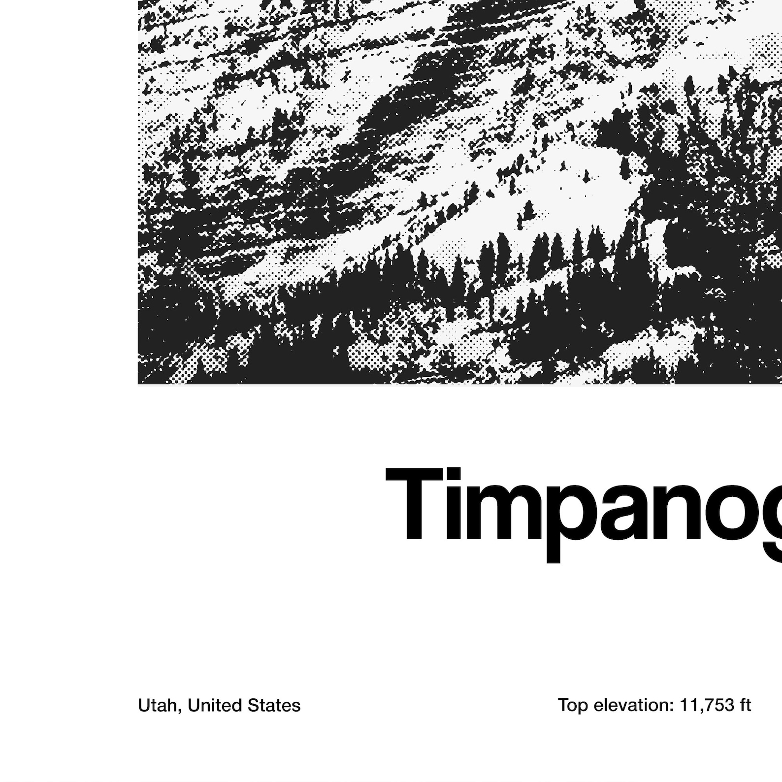 Mount Timpanogos UT Print, Mount Timp Utah Mountains Poster, Orem City ...