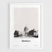 Madison WI Print, Madison Wisconsin Poster, Wisconsin State Capitol ...