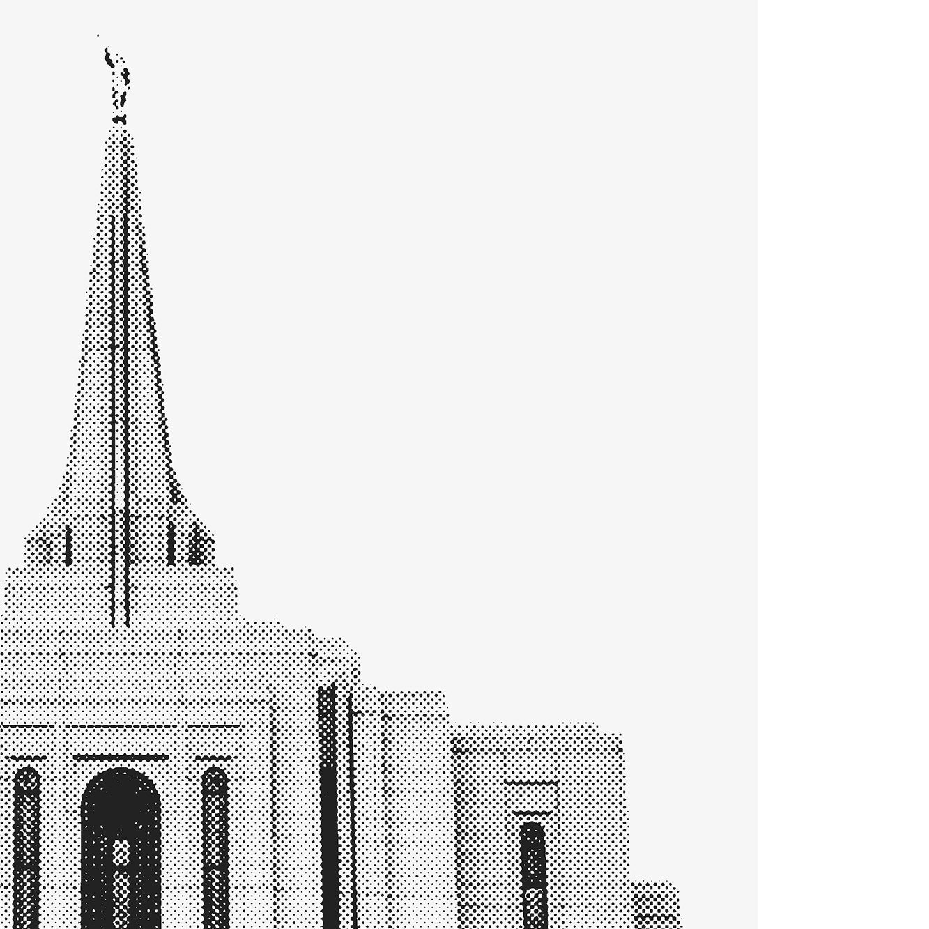 Gilbert AZ Print Gilbert Arizona Temple Poster Gilbert City - Etsy