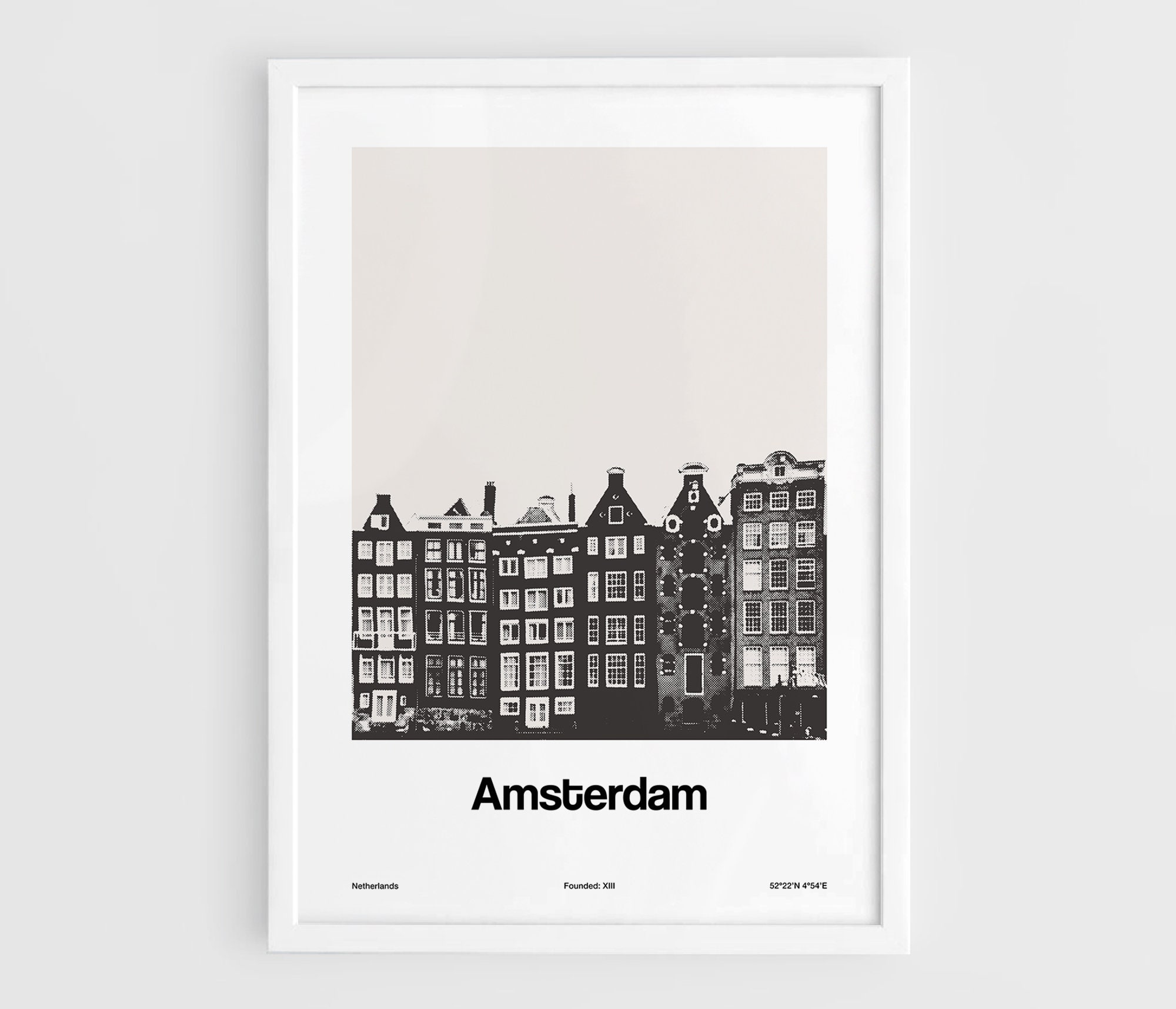 Amsterdam Print Netherlands Amsterdam Poster Amsterdam | Etsy