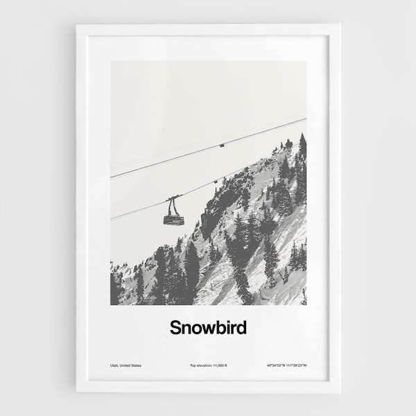 Snowbird Wall Art - Etsy